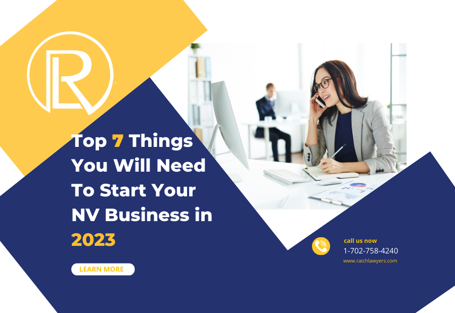 7 Things You Will Need To Start Your Business | Raich Law PLLC